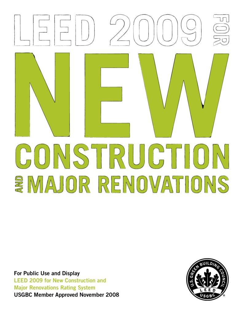 LEED Documents - Steel Construction Systems