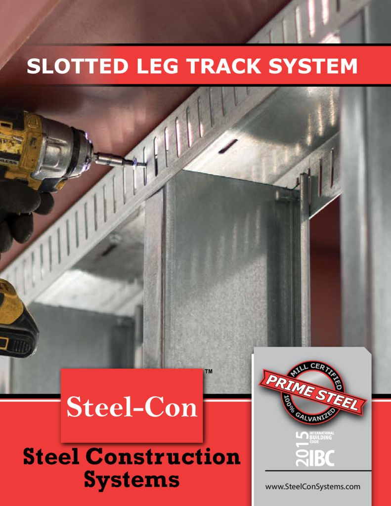 Slotted Track - Steel Construction Systems